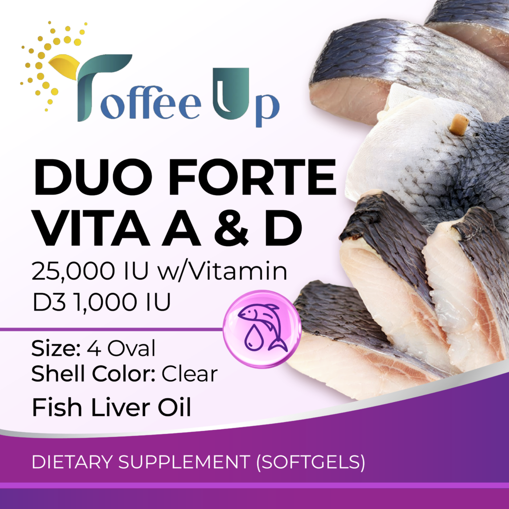 DUO FORTE VITA A & D 25,000 IU w/Vitamin D3 1,000 IU - Dietary ...