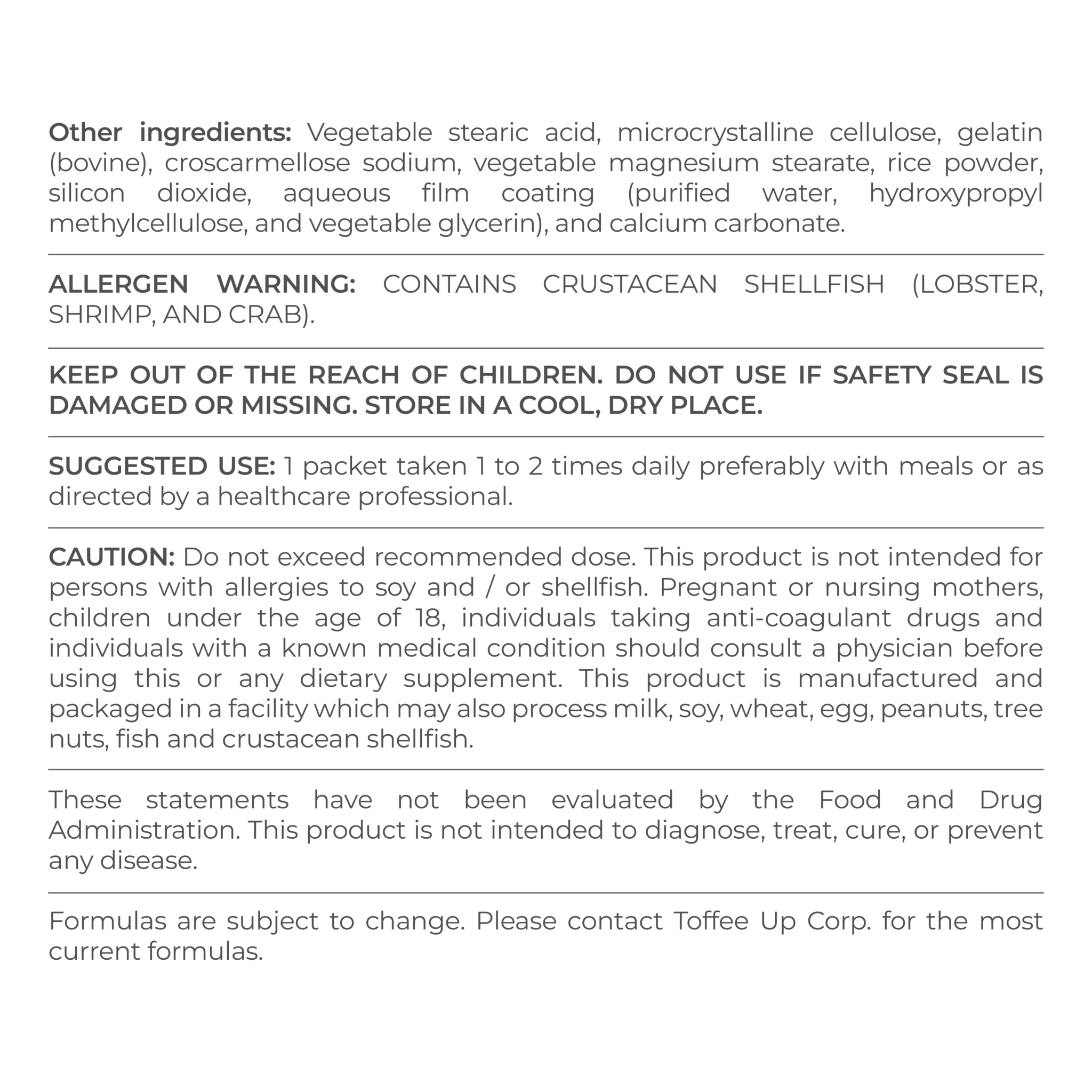 FLEX JOINT PACK - Dietary Supplement Manufacturer - Private Labeling of ...