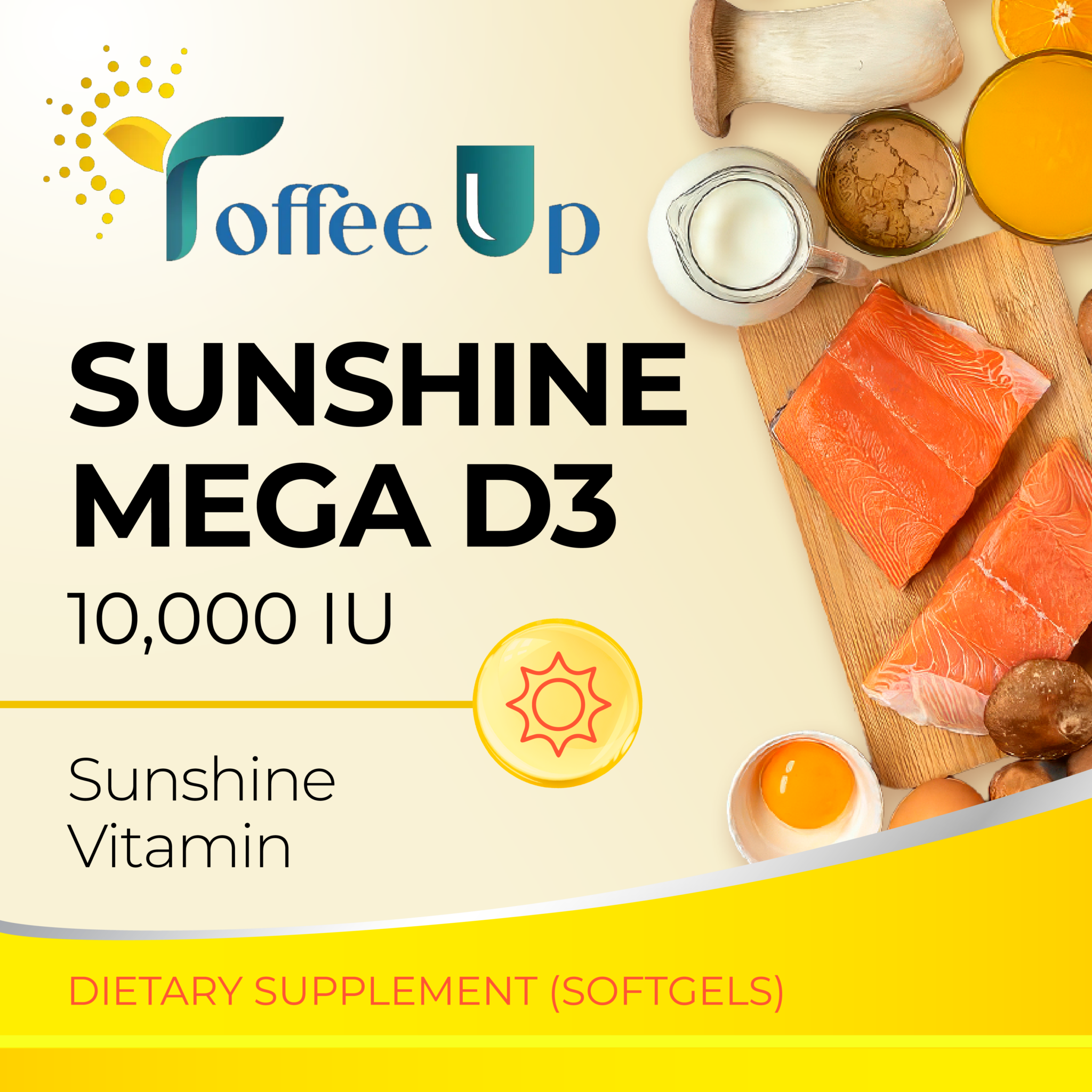 SUNSHINE MEGA D3 10,000 IU - Dietary Supplement Manufacturer - Private ...