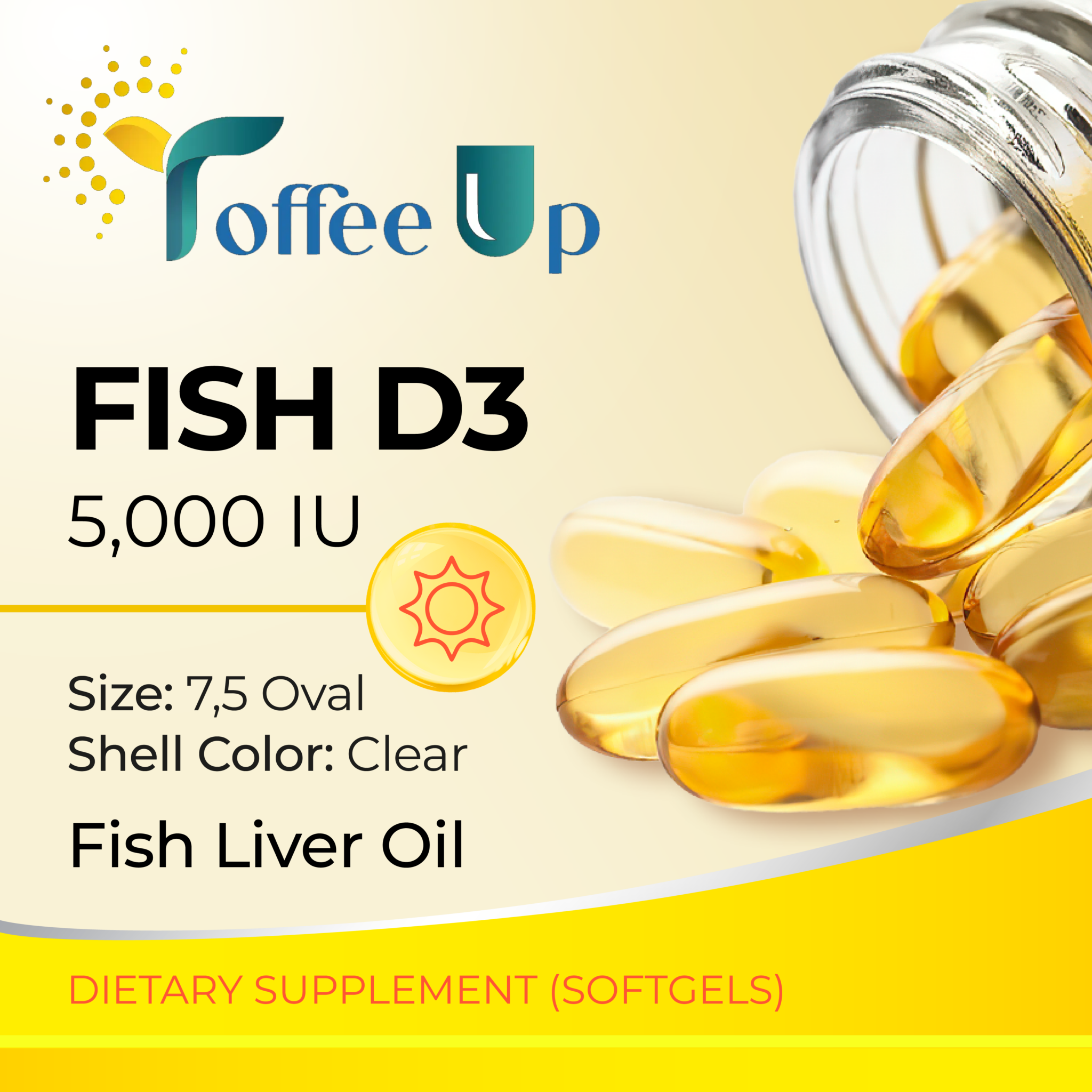 FISH D3 5,000 IU - Dietary Supplement Manufacturer - Private Labeling ...