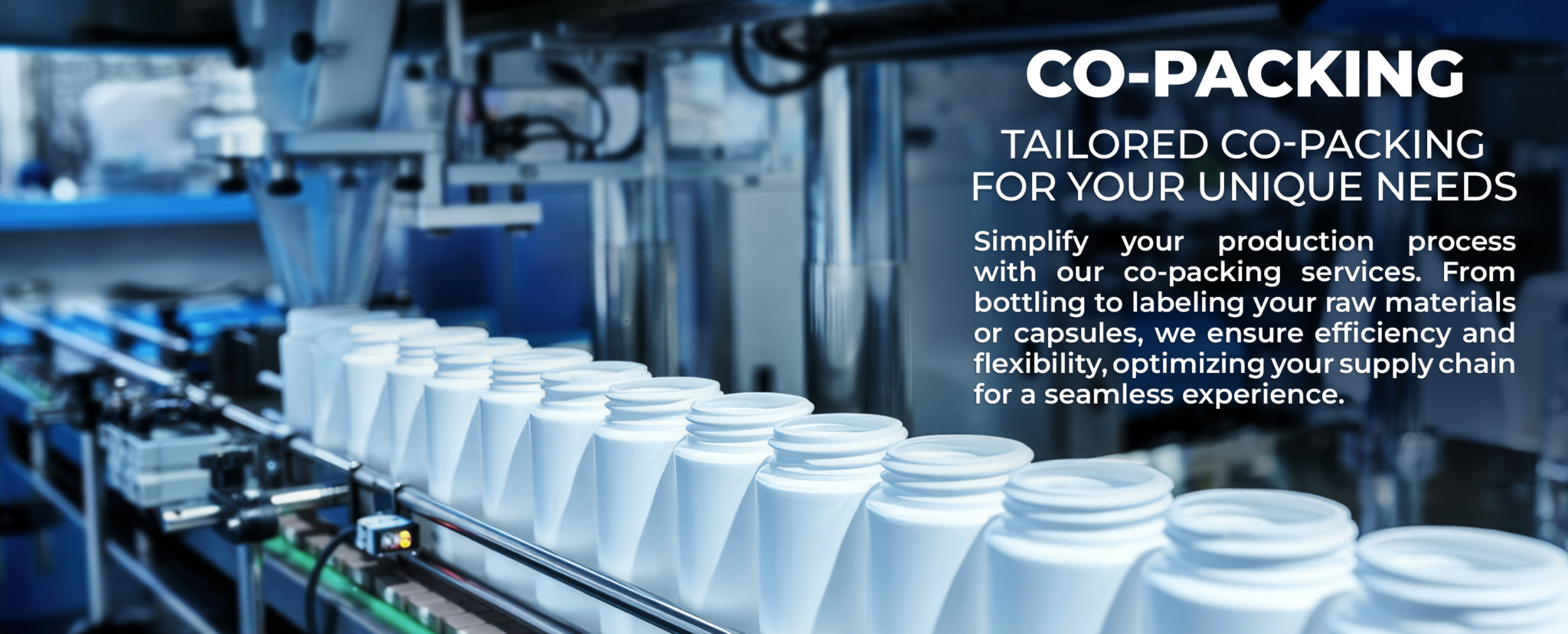 Services - Dietary Supplement Manufacturer - Private Labeling of Vitamins and Supplements