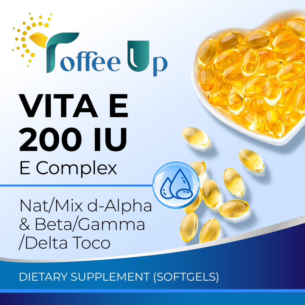 VITA E 200 IU Nat/Mix d-Alpha & Beta/Gamma /Delta Toco - Dietary ...