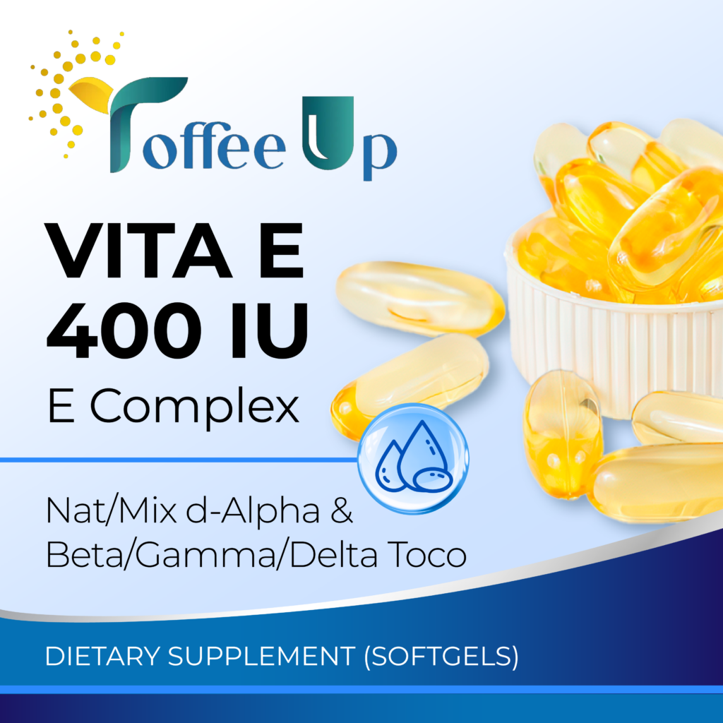 VITA E 400 IU E Complex Nat/Mix d-Alpha & Beta/Gamma/Delta Toco ...