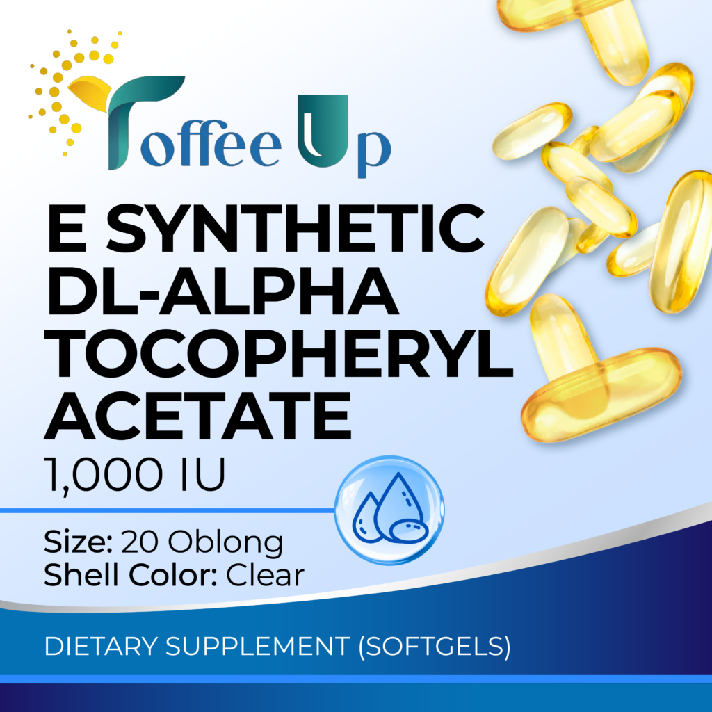 E SYNTHETIC DL-ALPHA TOCOPHERYL ACETATE 1,000 IU - Dietary Supplement ...