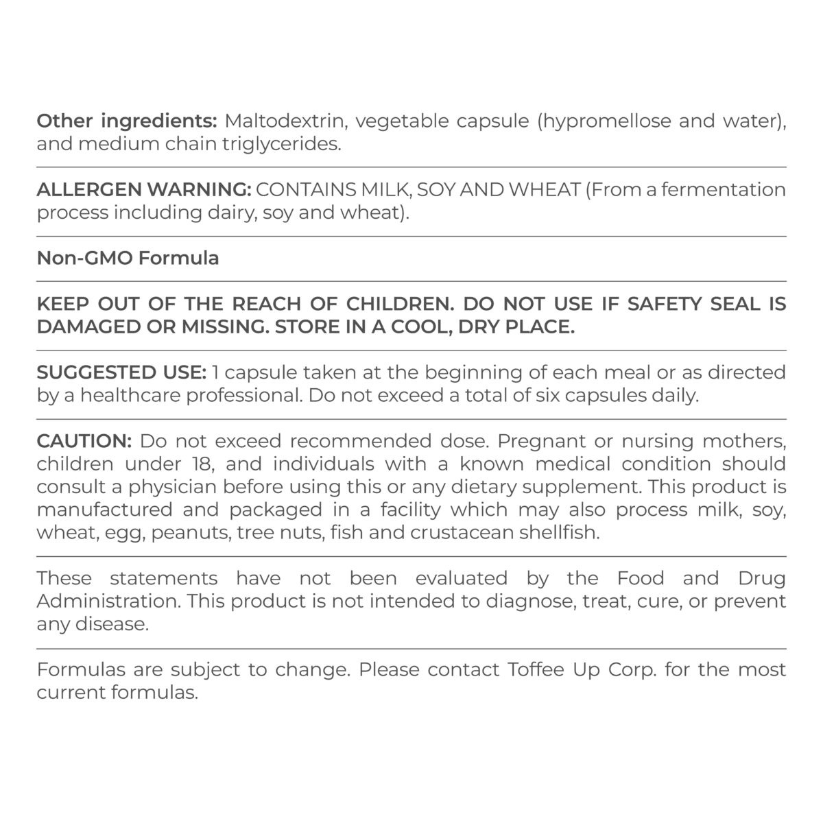 ENZYME MATRIX DIGEST - Dietary Supplement Manufacturer - Private ...