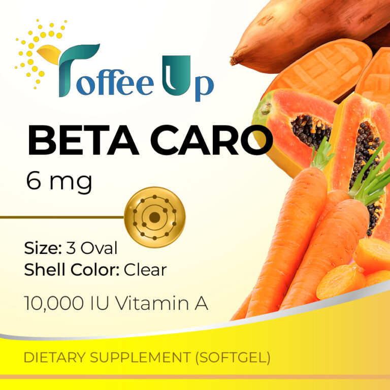 Beta Caro Boost 6 MG (10,000 IU Vitamin A) - Dietary Supplement ...