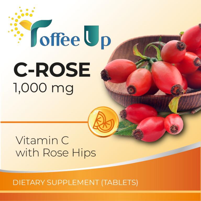 C-ROSE 1,000 MG VITAMIN C WITH ROSE HIPS - Dietary Supplement ...