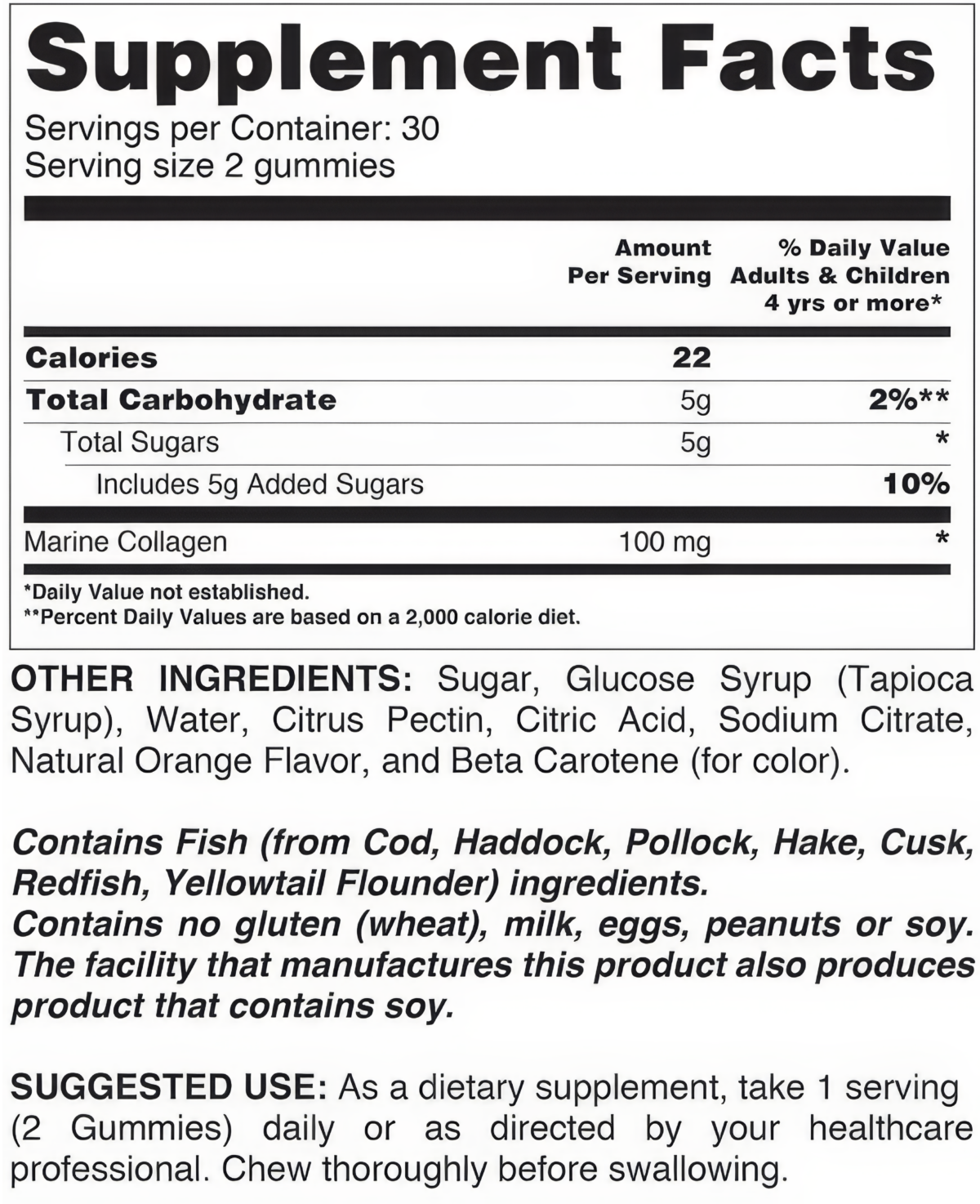 MARINE COLLAGEN BEAUTY FORMULA - Dietary Supplement Manufacturer ...