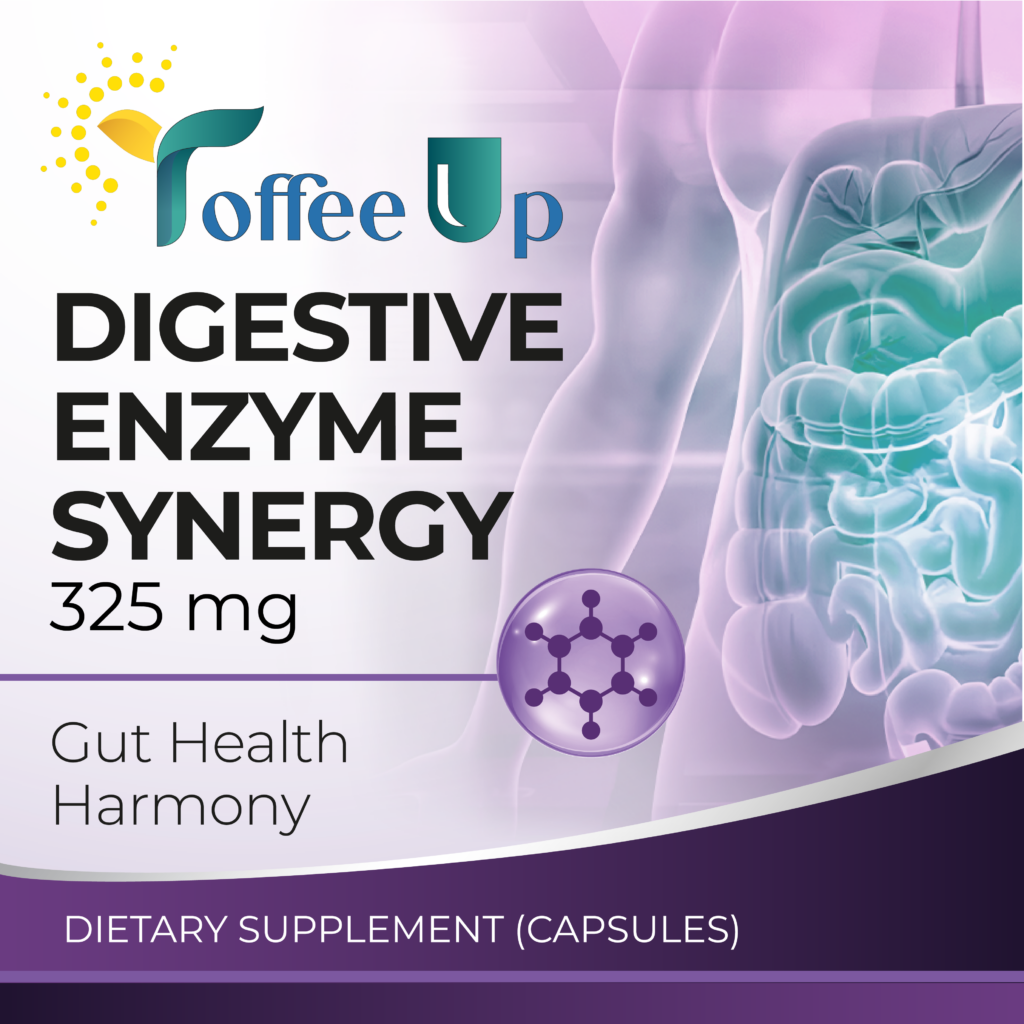 DIGESTIVE ENZYME SYNERGY 325MG - GUT HEALTH HARMONY - Dietary Supplement Manufacturer - Private ...